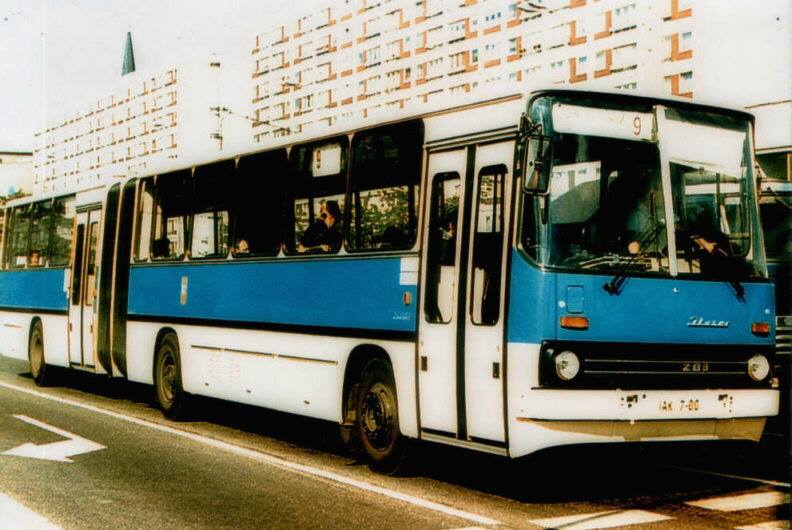 Венгрия, Ikarus 283.K3 № CLU-470 — Автобусный транспорт